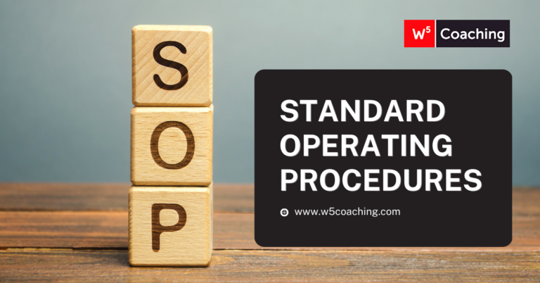A Faster and Easier Way to Develop SOPs W5 Business Coaching