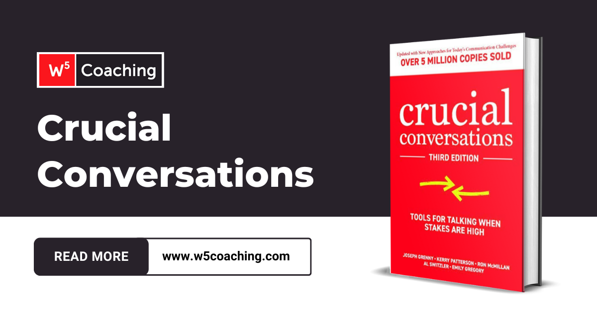 The Power of Crucial Conversations - W5 Business Coaching The Power of Crucial Conversations - W5 Business Coaching