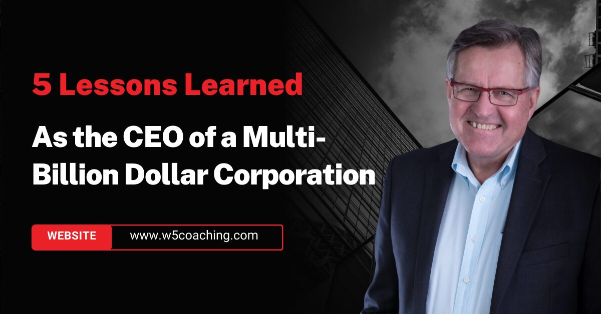 Lessons from a CEO: Five Insights for Small Business Owners